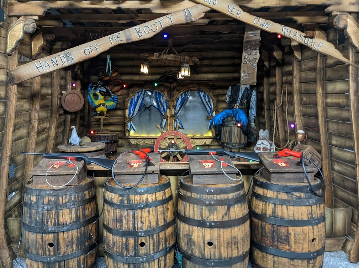 Pirate-themed Electronic Shooting Galleries | Electronic Shooting ...